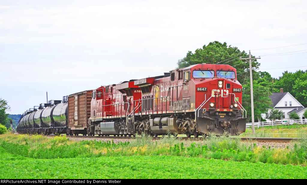 CP 8647, CP's Tomah Sub.